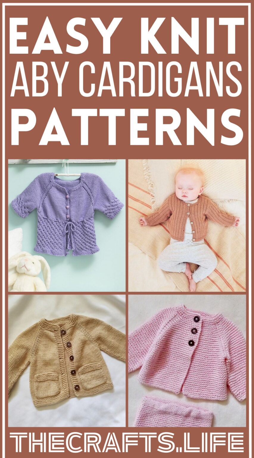 Baby Cardigans Knit Patterns Free For Beginners - The Crafts