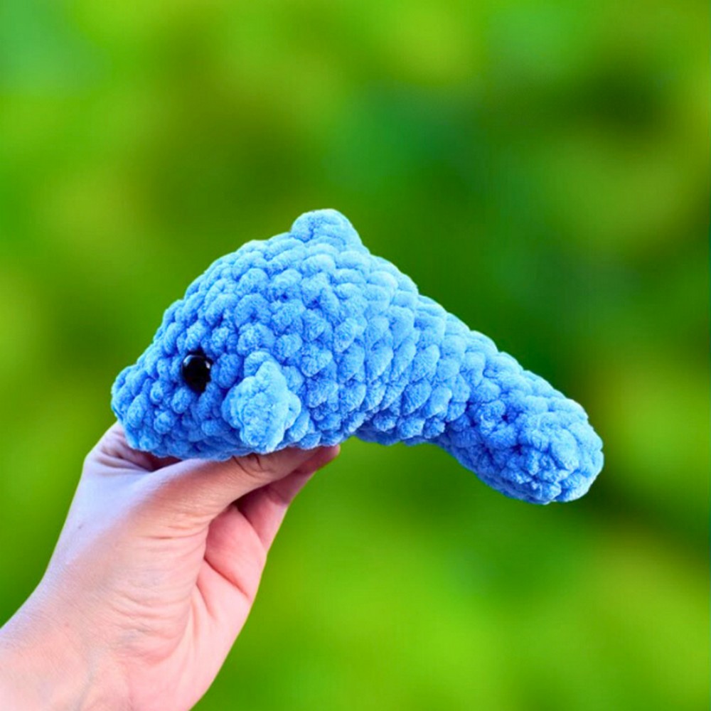 Adorable Crochet Mini Dolphin Amigurumi Pattern - The Crafts