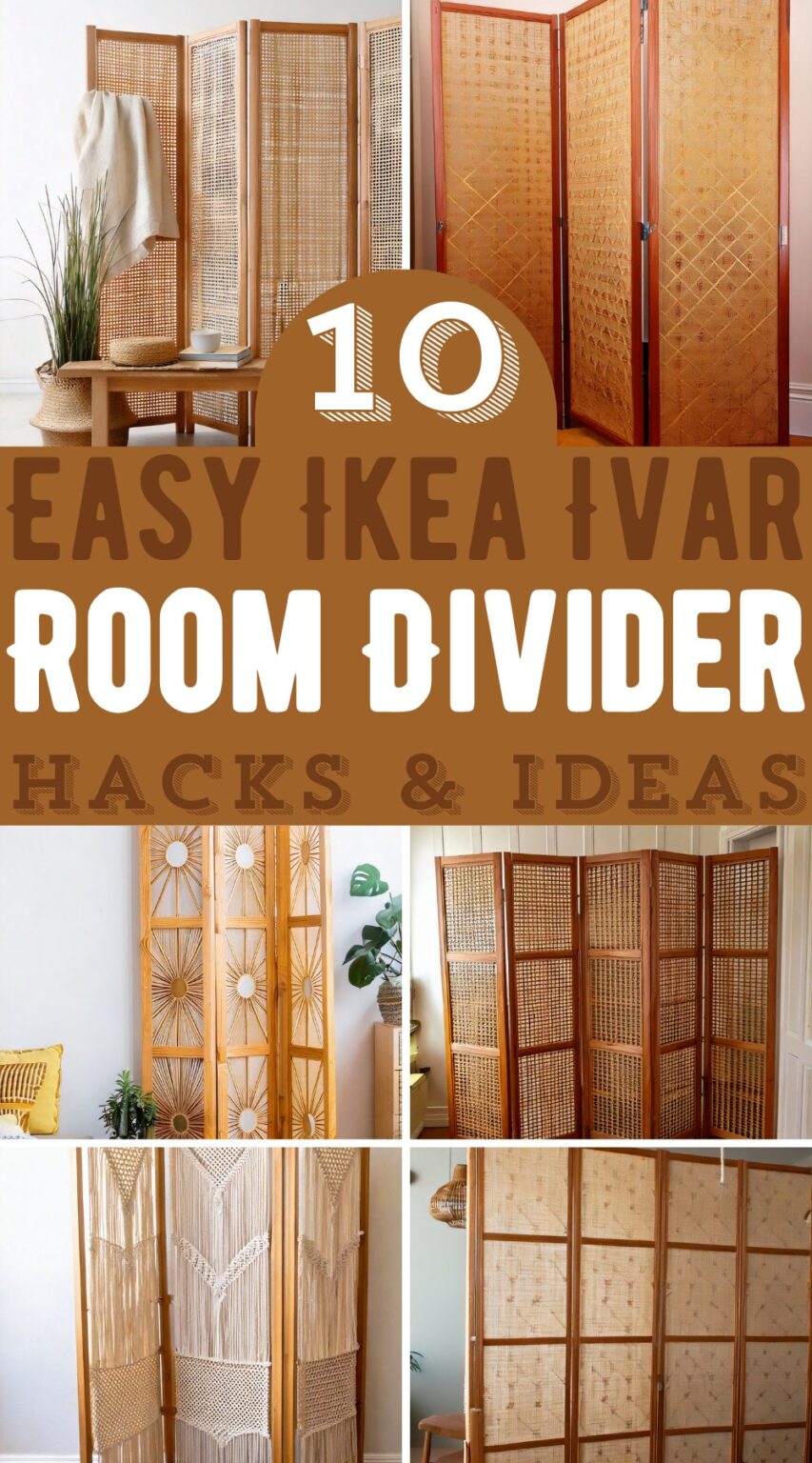 Easy Ikea Ivar Room Divider Hacks & Ideas - The Crafts